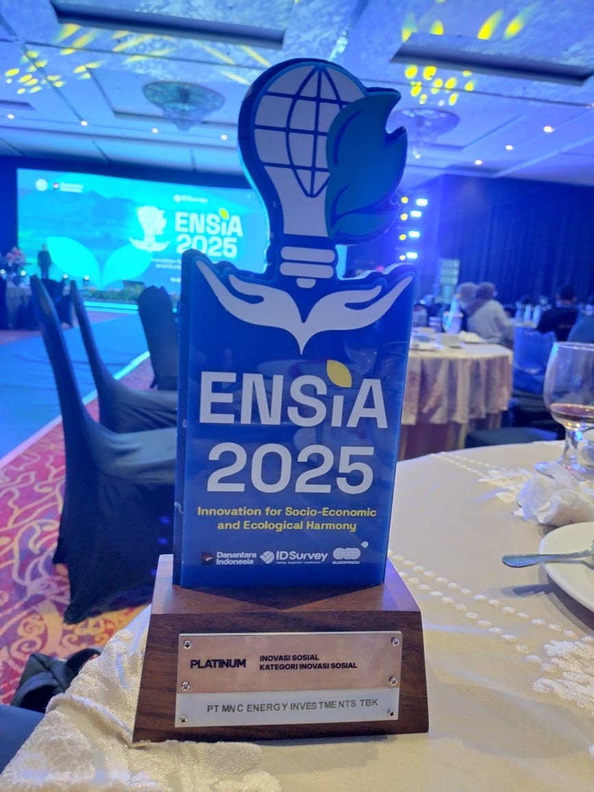 PT MNC Energy Investments Wins Platinum Award at ENSIA 2025 for BESTARI ...